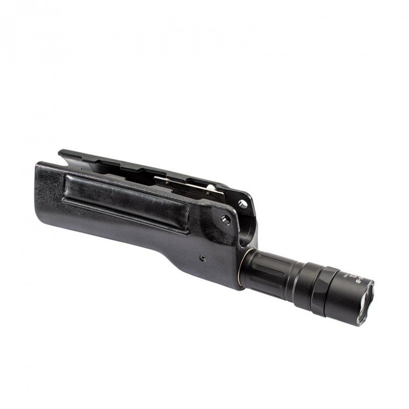 SureFire 628LMF-A DEDICATED SMG FOREND, 6V, MP5, 600 LUMENS, BLACK,